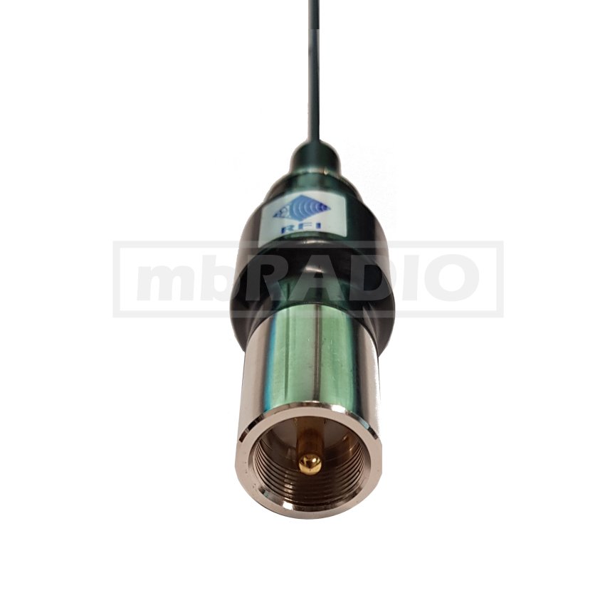 RFI CD63-71-55 UHF CB 477MHZ CB MOPOLE ANTENNA, MBC BASE, 5M COAX & PL – mbRADIO