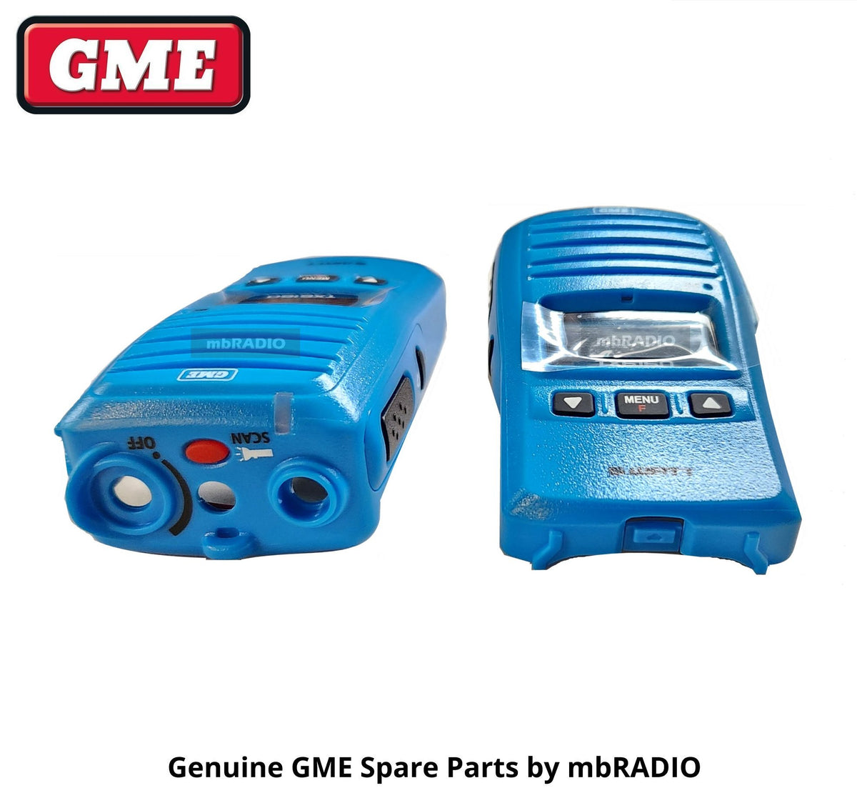 GME FRONT PANEL ASSEMBLY TX6160XBL BLUE – mbRADIO