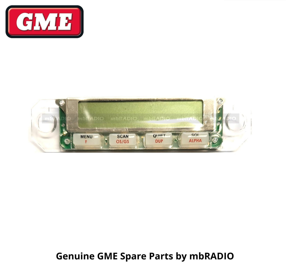 GME FRONT PANEL PCB, LCD & BUTTONS TX3510 TX3520 – mbRADIO