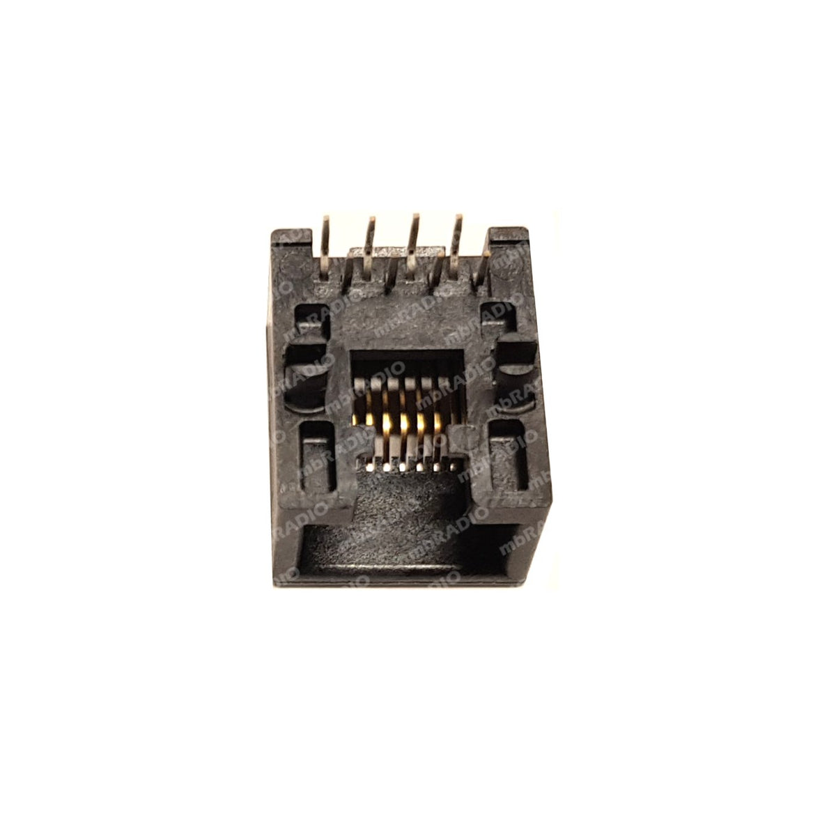 GME 8 PIN MOUNT MIC SOCKET (90° RIGHT ANGLE PCB ) TX3420 TX3340 TX3350 ...