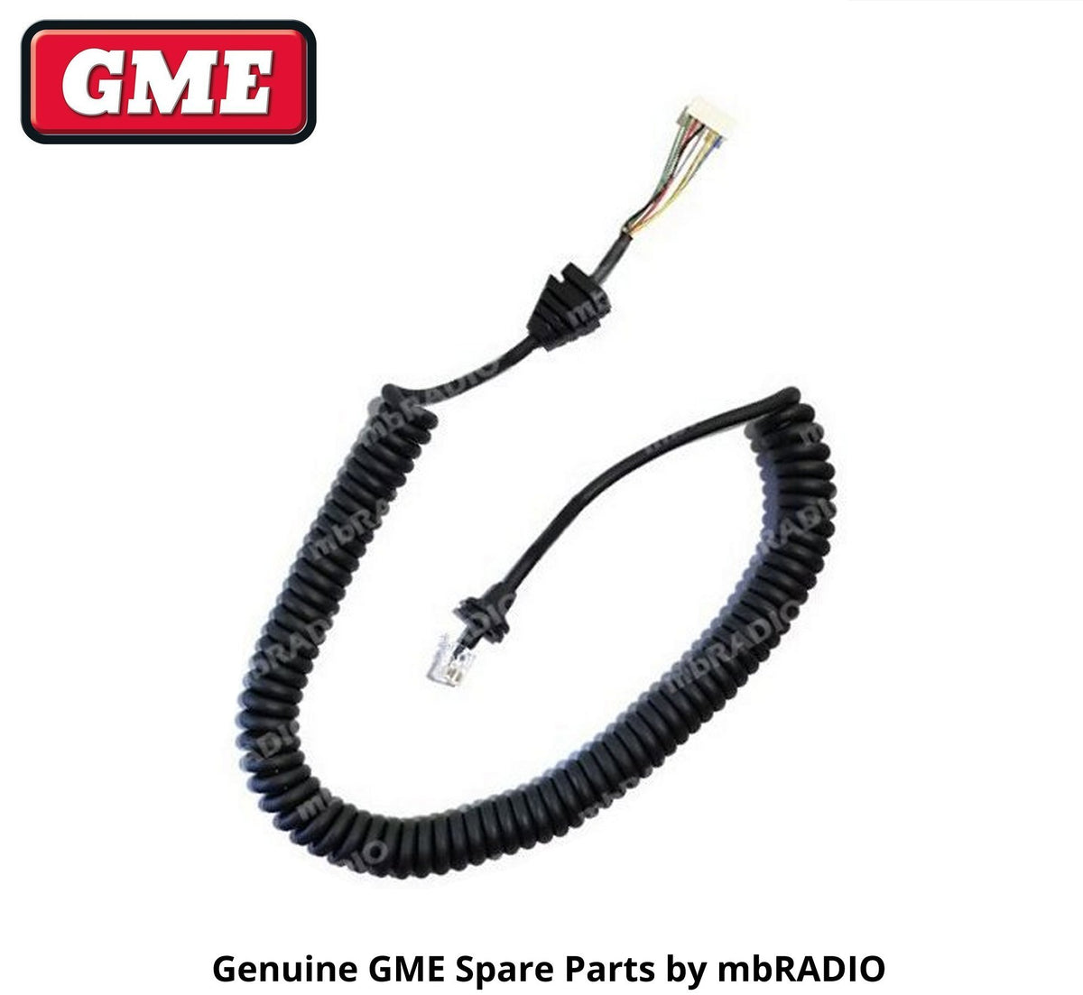 GME HEAVY DUTY MICROPHONE CURLY CORD MC553B MC557B – mbRADIO