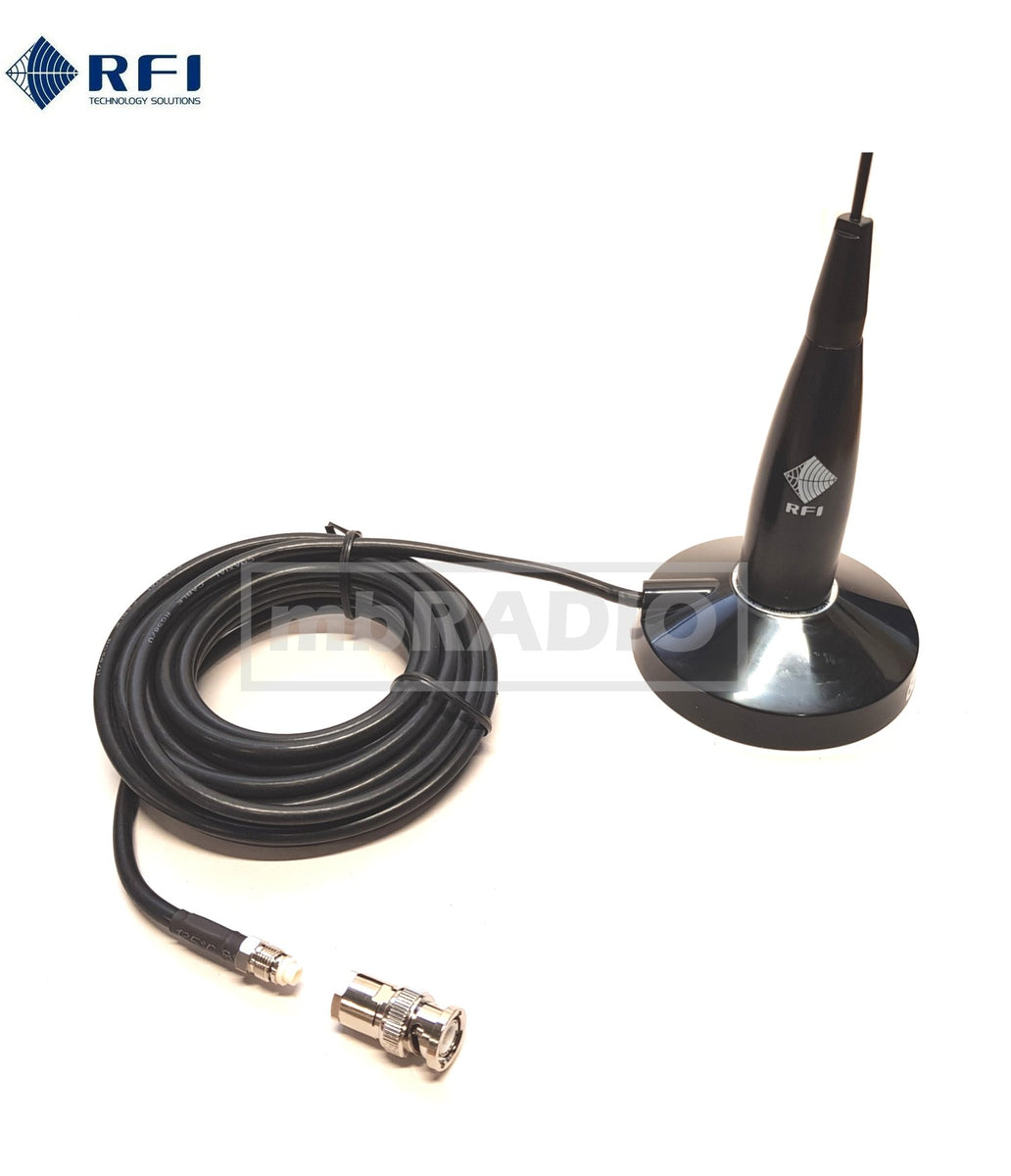 RFI CD29-148174 3DB ANTENNA WITH MAGNETIC BASE IDEAL FOR CFA BAG RADIO ...