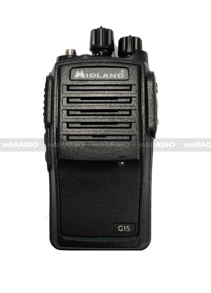 MIDLAND G15A 16CH 5 WATT 450-520 MHZ HANDHELD SKIN ONLY – mbRADIO
