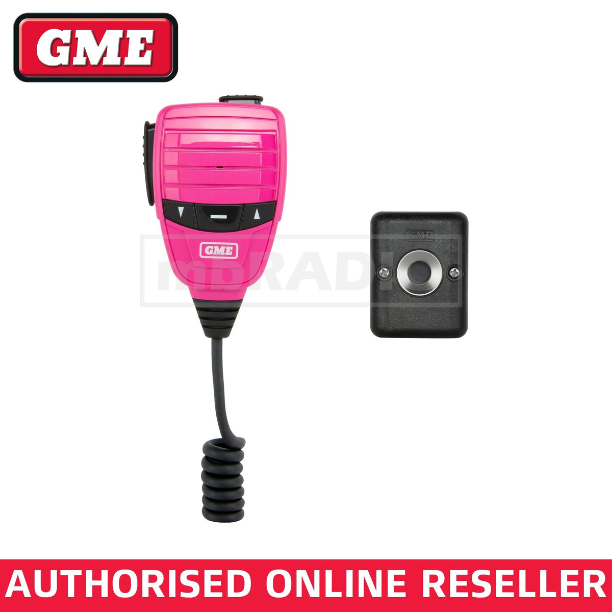 GME MC553MCG PINK RUGGED PROFESSIONAL MICROPHONE + MB207 MAGNETIC MOUN ...